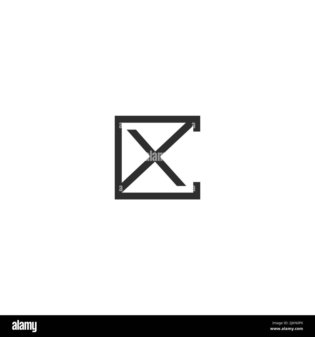 Alphabet Initials logo XC, CX, X and C Stock Vector Image & Art - Alamy