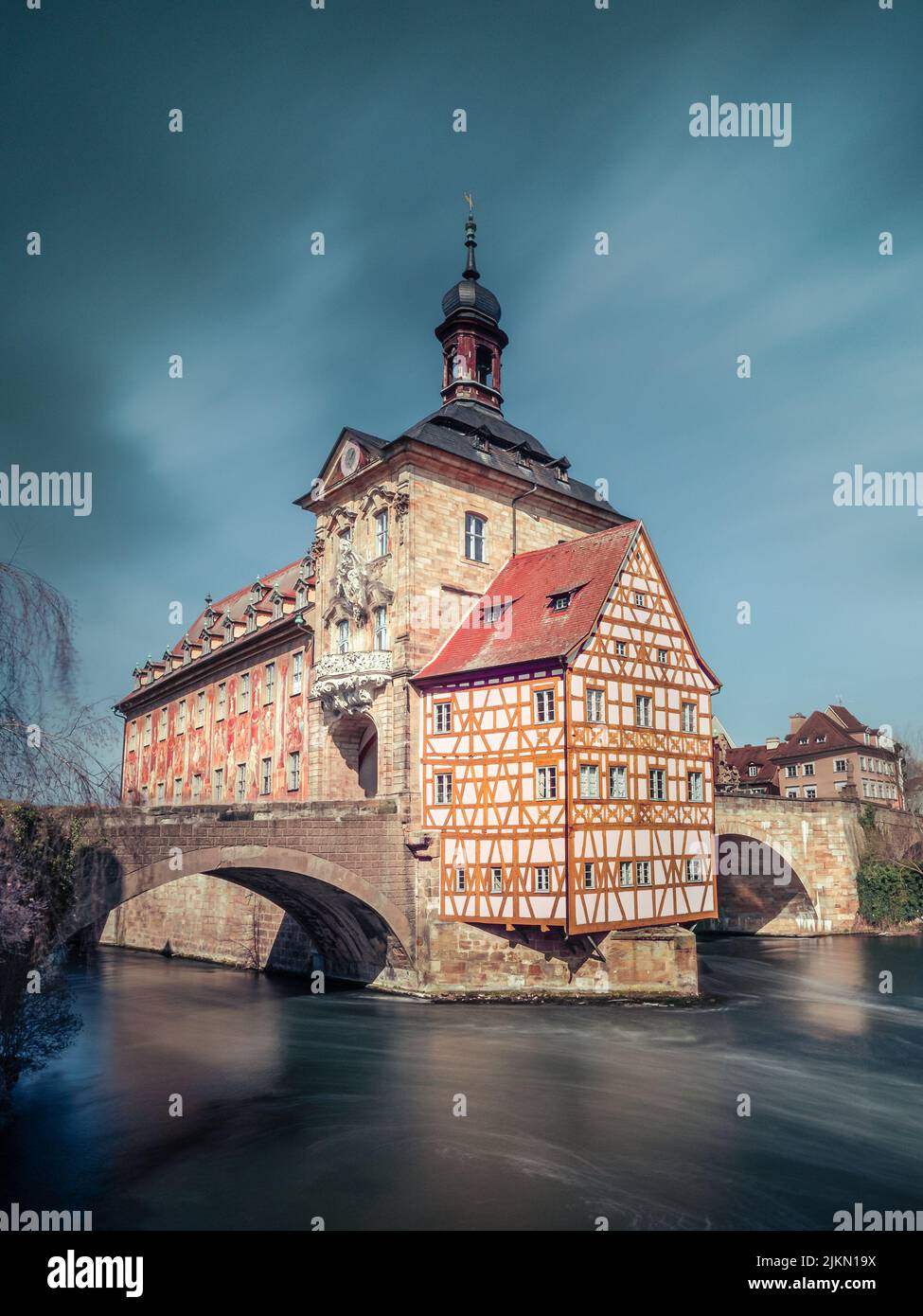 The view of the Altes Rathaus Bamberg, Germany Stock Photo - Alamy