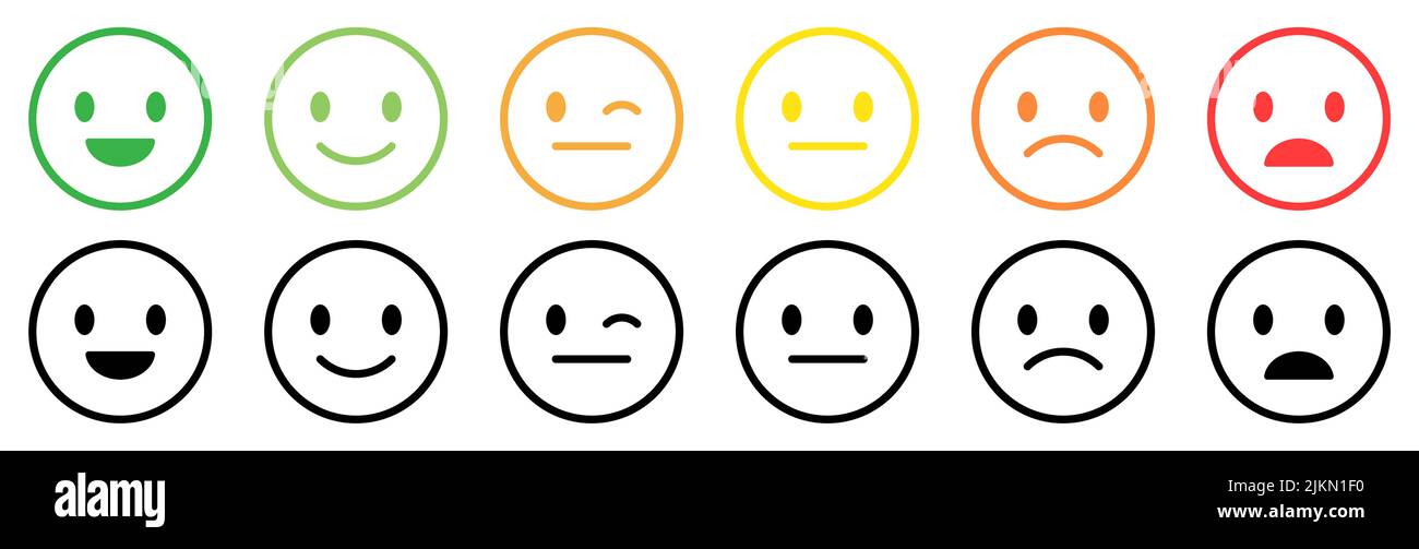 Satisfaction face Cut Out Stock Images & Pictures - Alamy