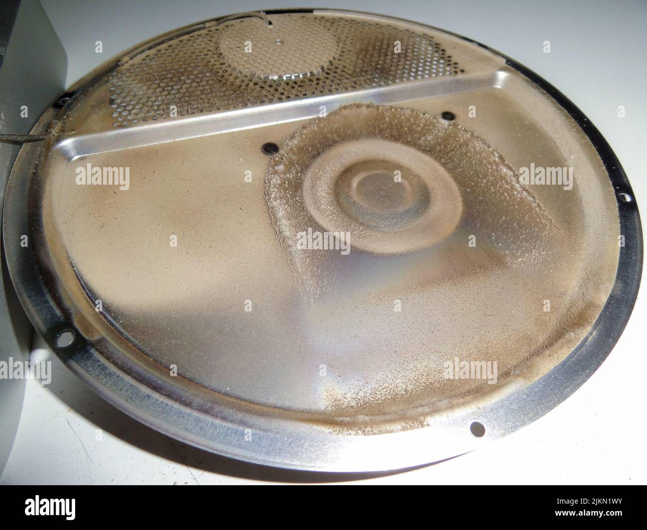 A mini mac inside dust after years of heavy use Stock Photo - Alamy