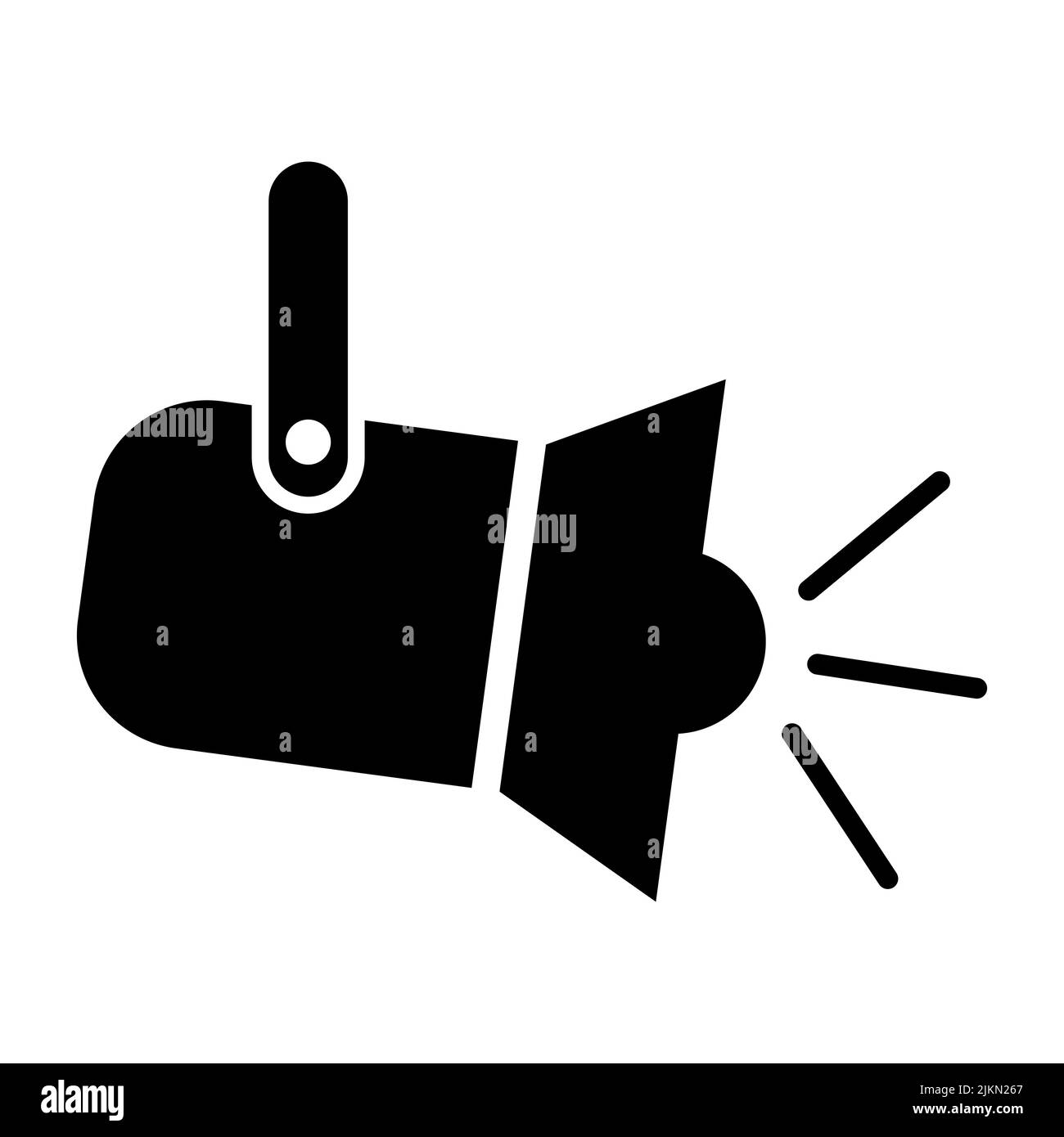 Spotlight icon. Symbol for website design, logo, app, UI. Vector ...