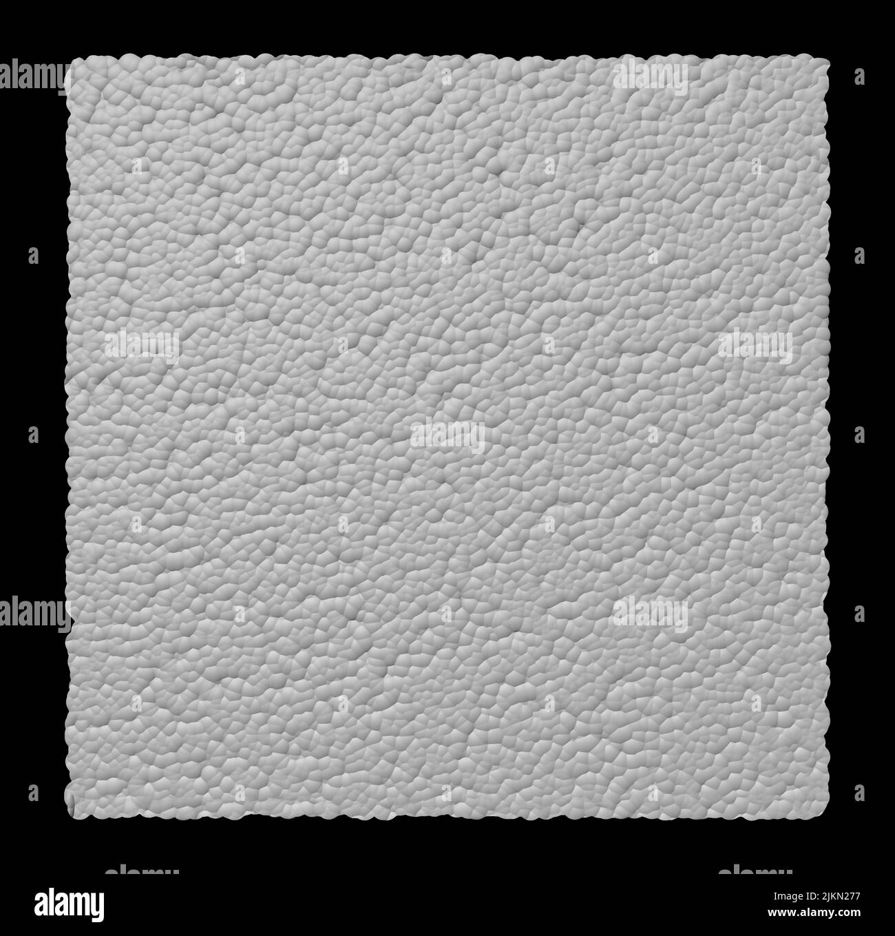 Polystyrene foam sheets on Black background. 3D illustration Stock ...