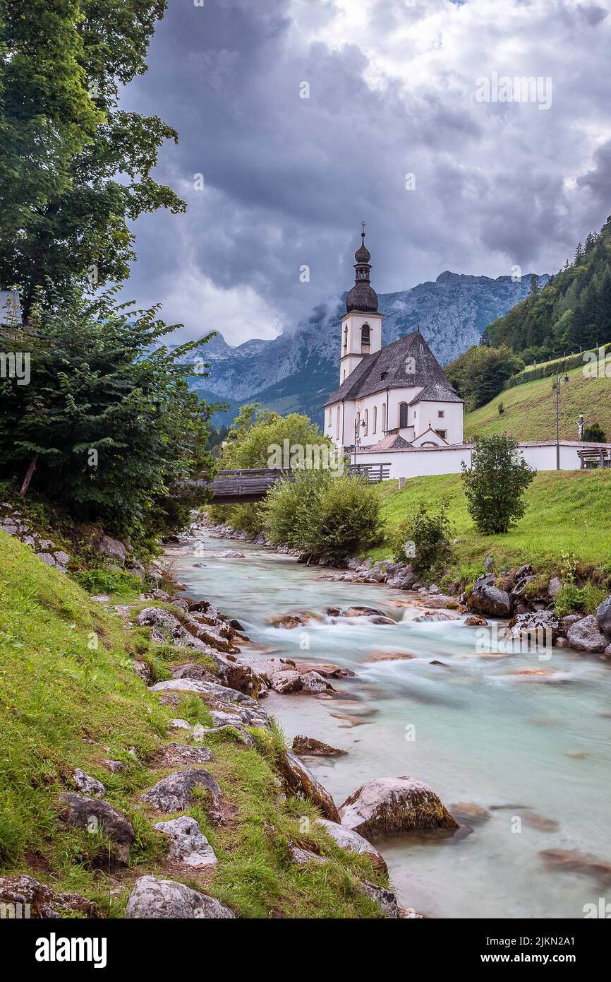 Ramsau church hi-res stock photography and images - Alamy