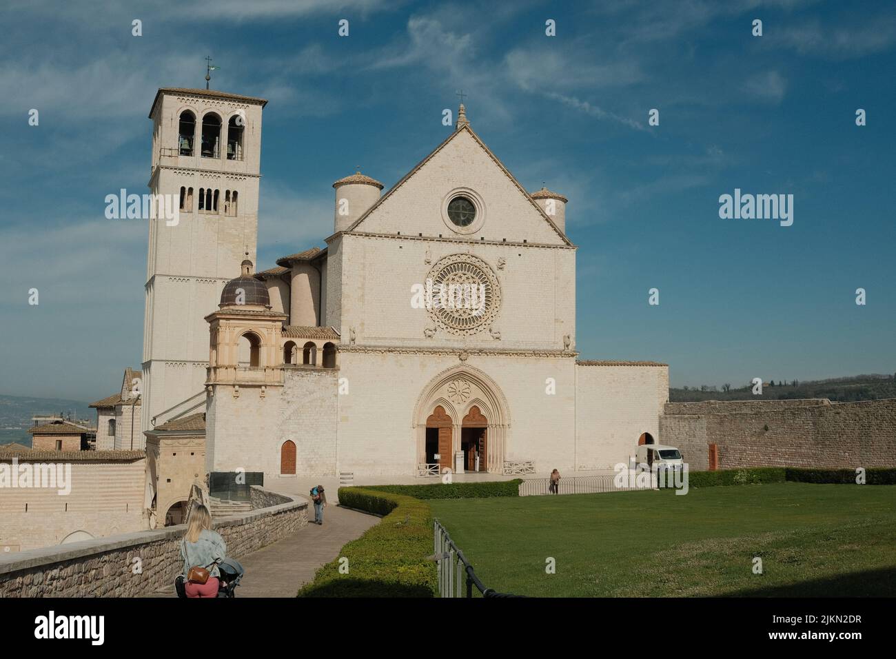 A small historic chapel in Italy Stock Photo - Alamy