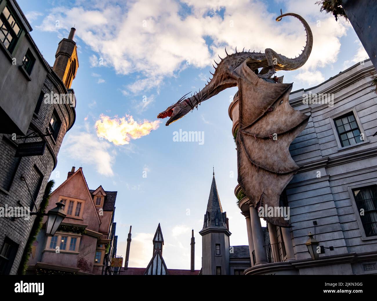 Diagon Alley Dragon Fire