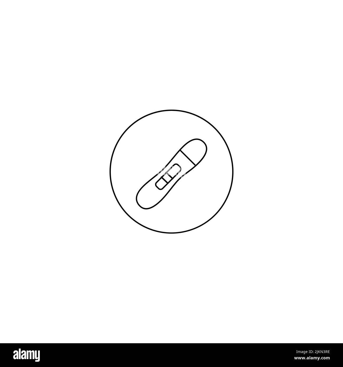 Pregnancy test icon. Fertility concept. Symbol logo illustration ...