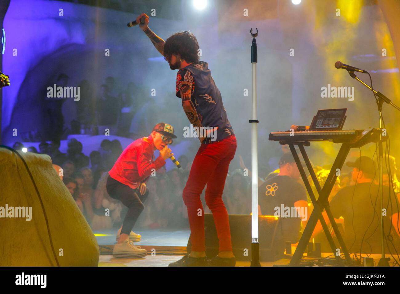 Odessa, Ukraine June 21, 2013: Quest Pistols at Ibiza club. Artist ...