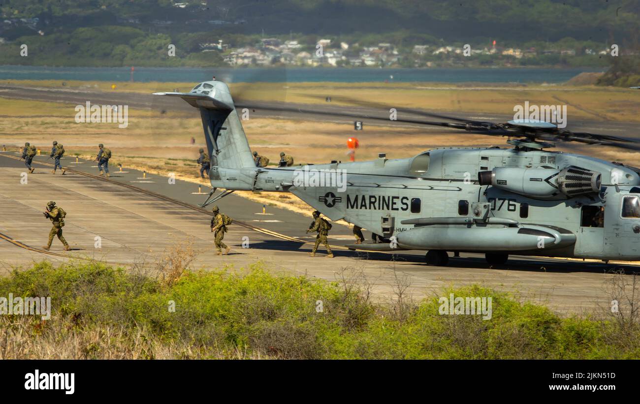 MARINE CORPS BASE HAWAII, Hawaii (Aug. 1, 2022) Royal Australian Army ...