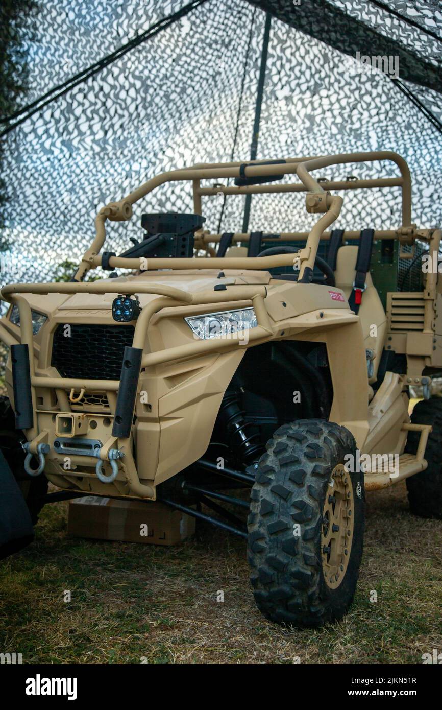 MARINE CORPS BASE HAWAII, Hawaii (Aug. 1, 2022) A Polaris MRZR D4 is ...