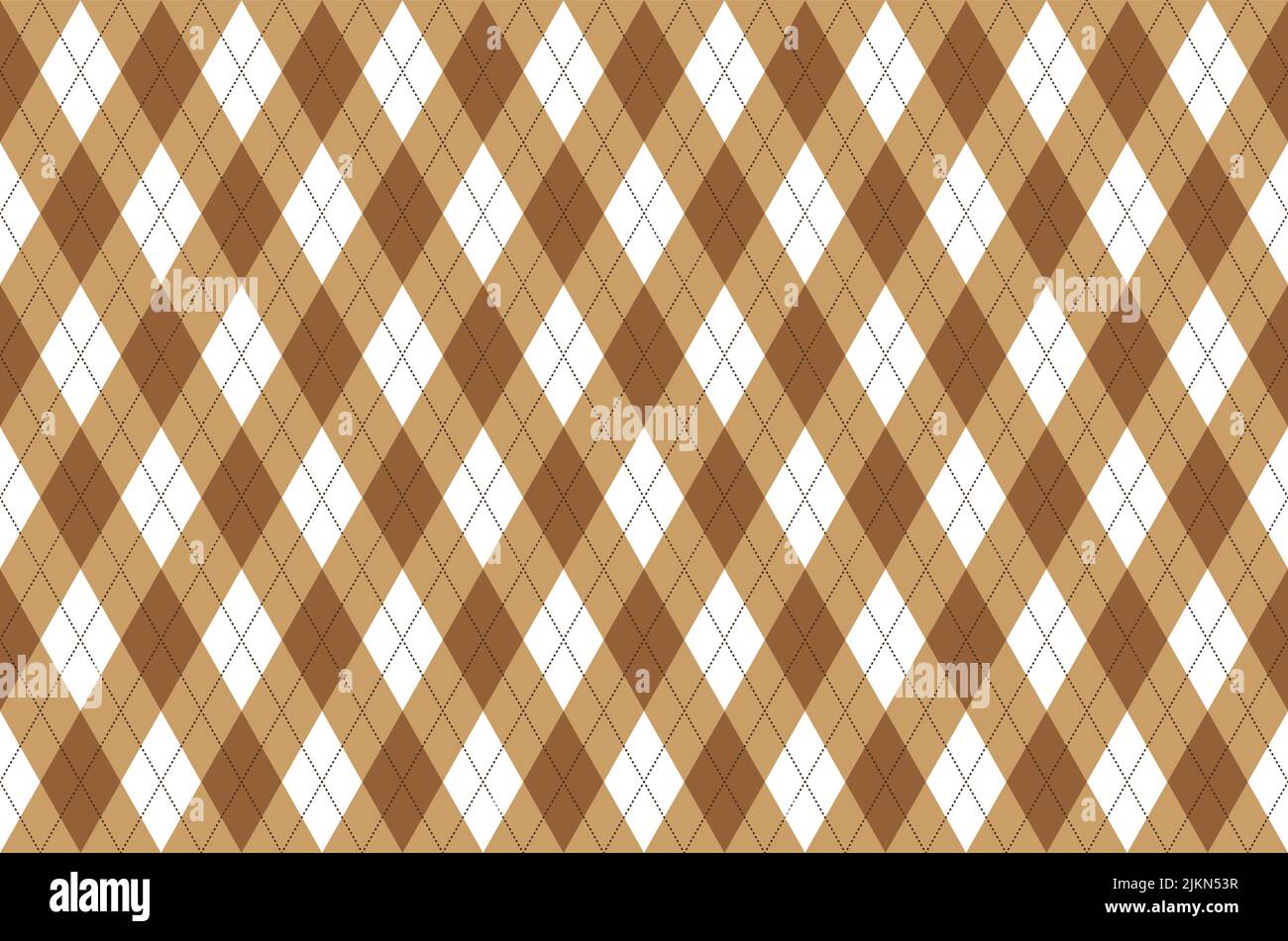 Seamless argyle pattern. Diamond shapes background. Vector Stock Vector ...