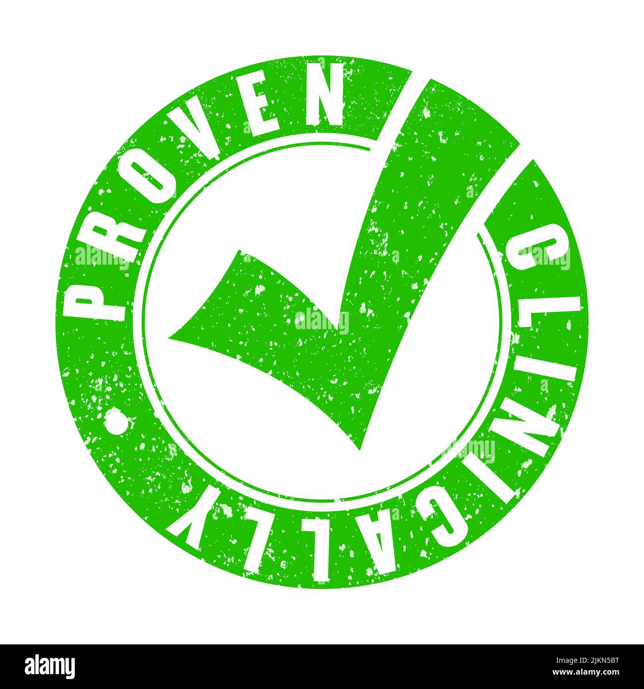 Green proven business stamp isolated on white background Stock Vector ...