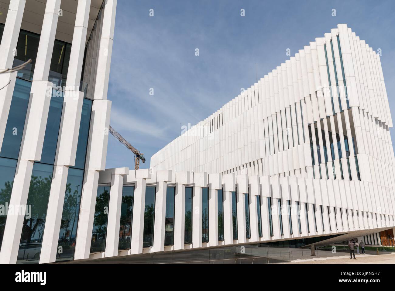 The front shot of EDP - energias de Portugal main electrical company's ...