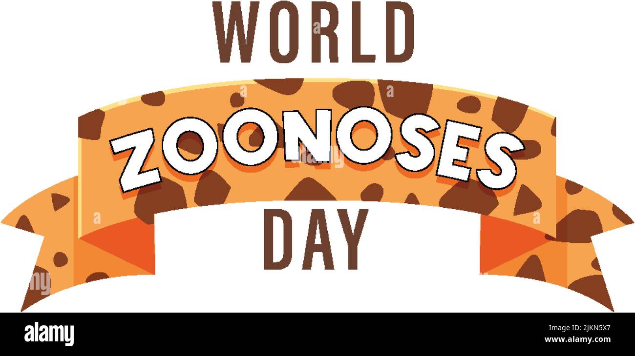 World zoonoses day poster design illustration Stock Vector Image & Art ...