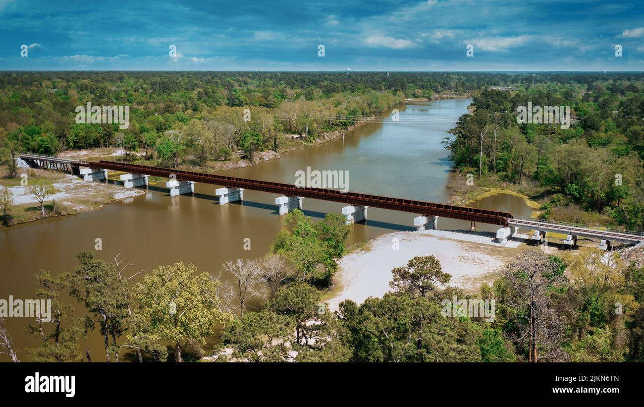Lake houston aerial hi-res stock photography and images - Alamy