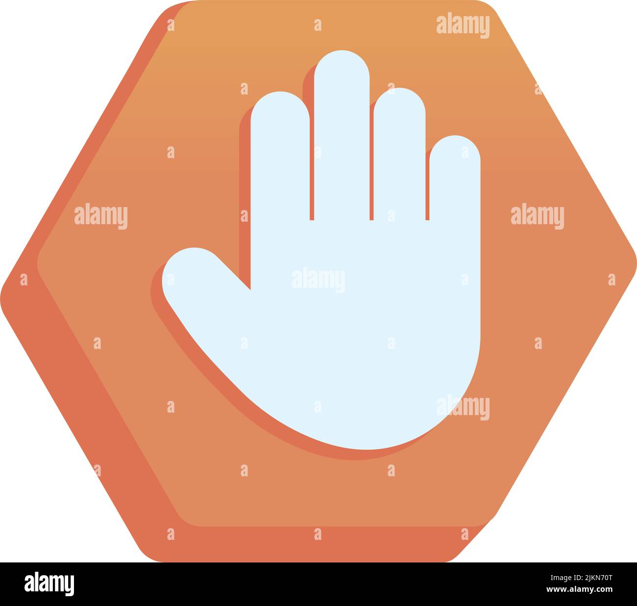 stop sign button Stock Vector Image & Art - Alamy