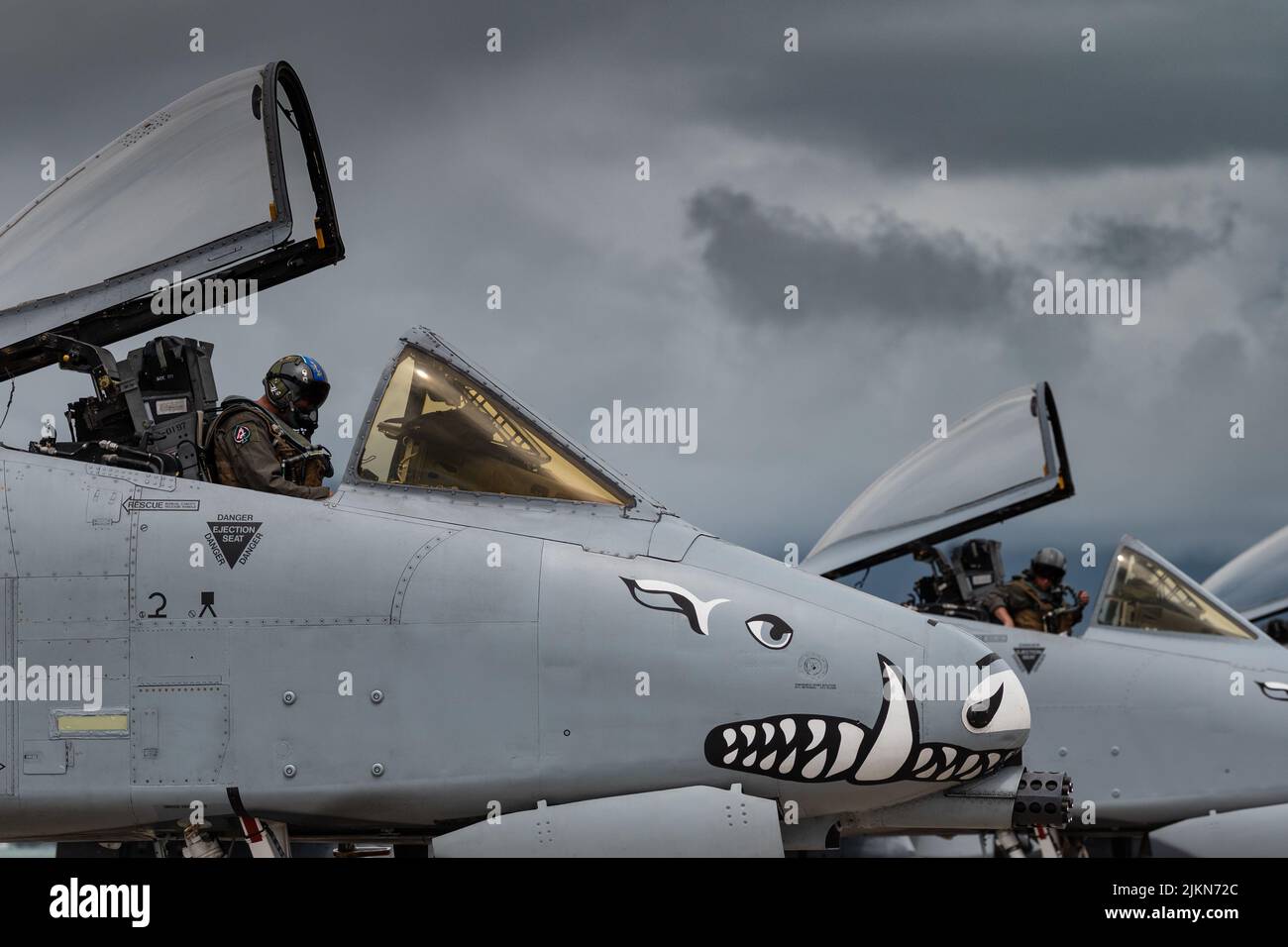 More than 200 Airmen and 10 A-10 Thunderbolt II Warthogs from the 924th ...