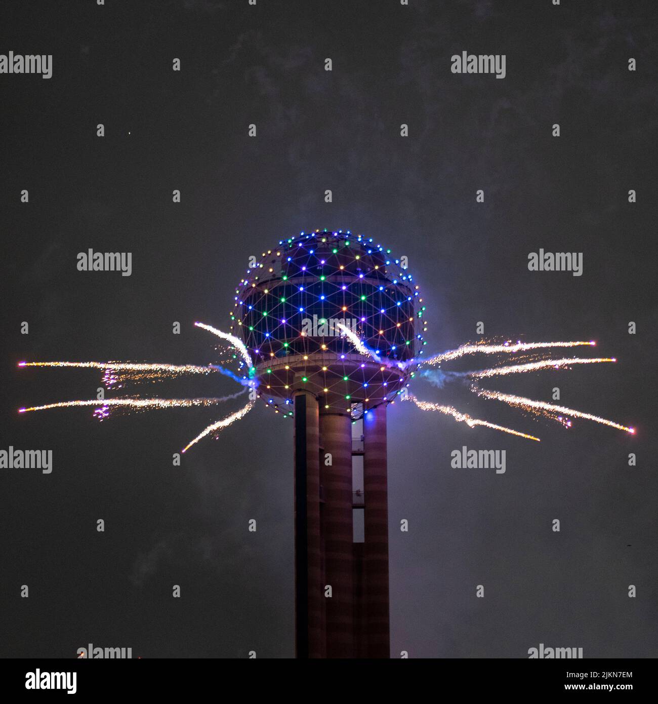 Texas dallas fireworks hi-res stock photography and images - Alamy