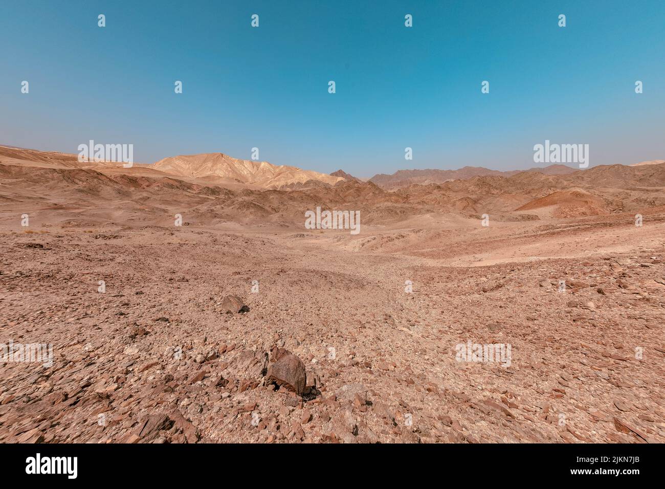 The view of the dry rocks and mountains. Sinai, Egypt Stock Photo - Alamy