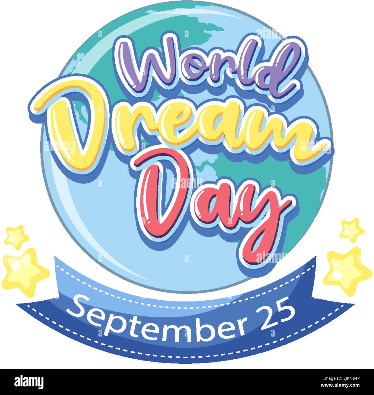 World Dream Day Banner Design illustration Stock Vector Image & Art - Alamy