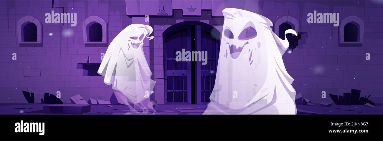 Destroyed entrance gate Stock Vector Images - Alamy