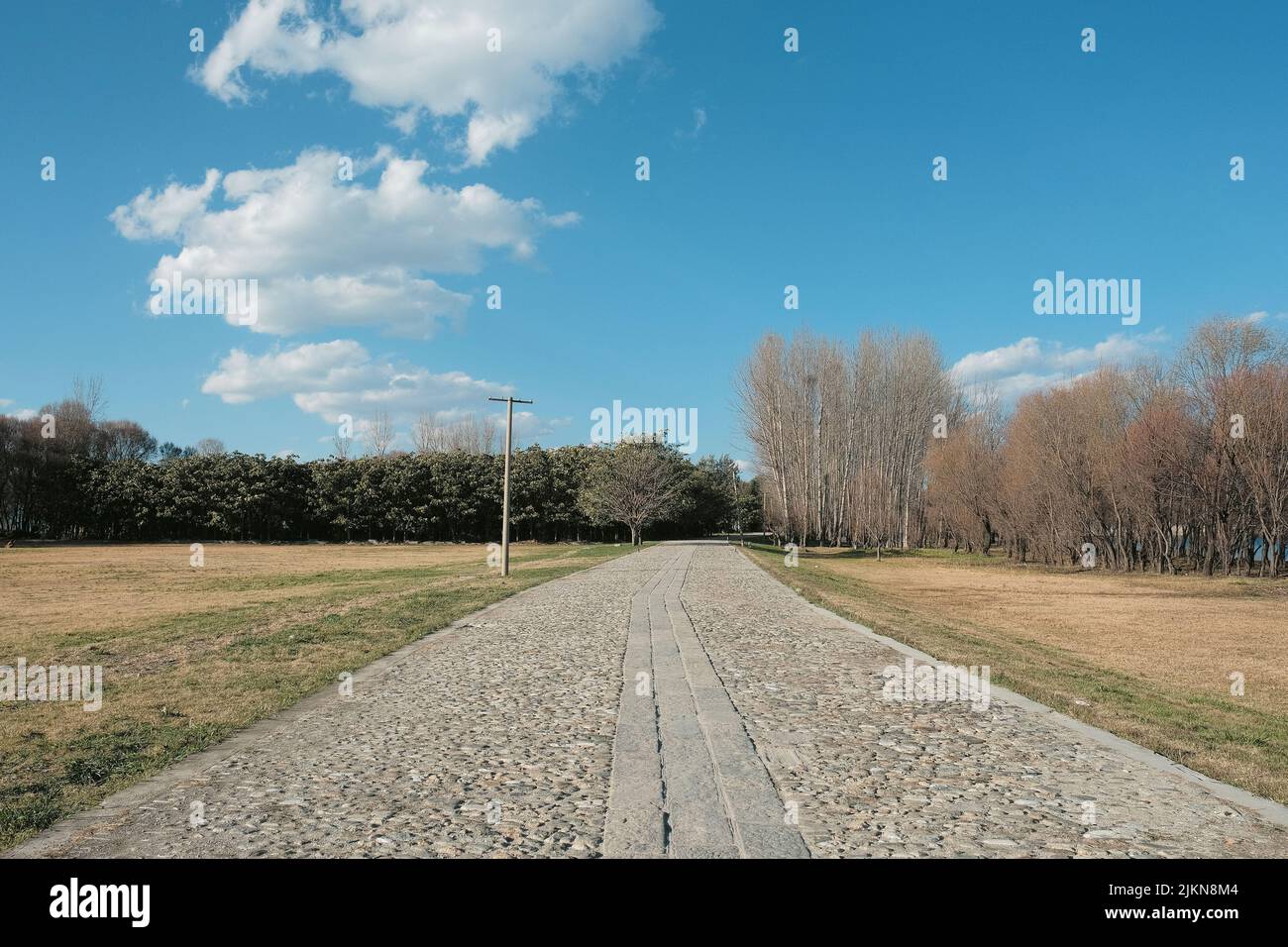 A nice view of Erhai Lake wetland park. A conservation area Stock Photo ...