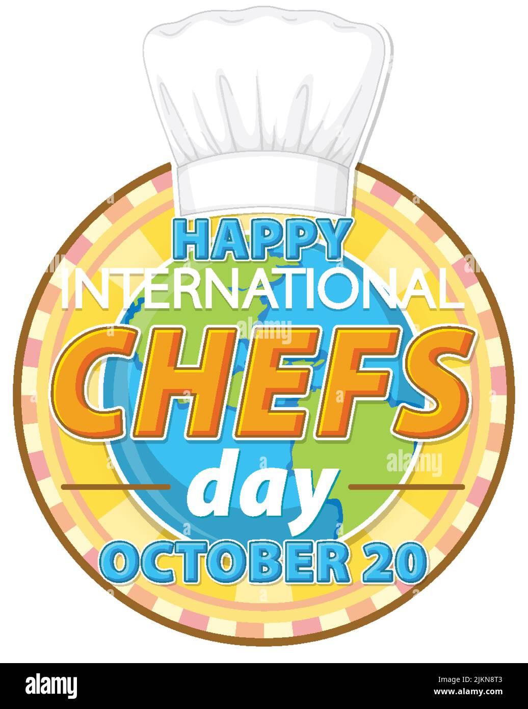 Interntional chef day banner template illustration Stock Vector Image ...