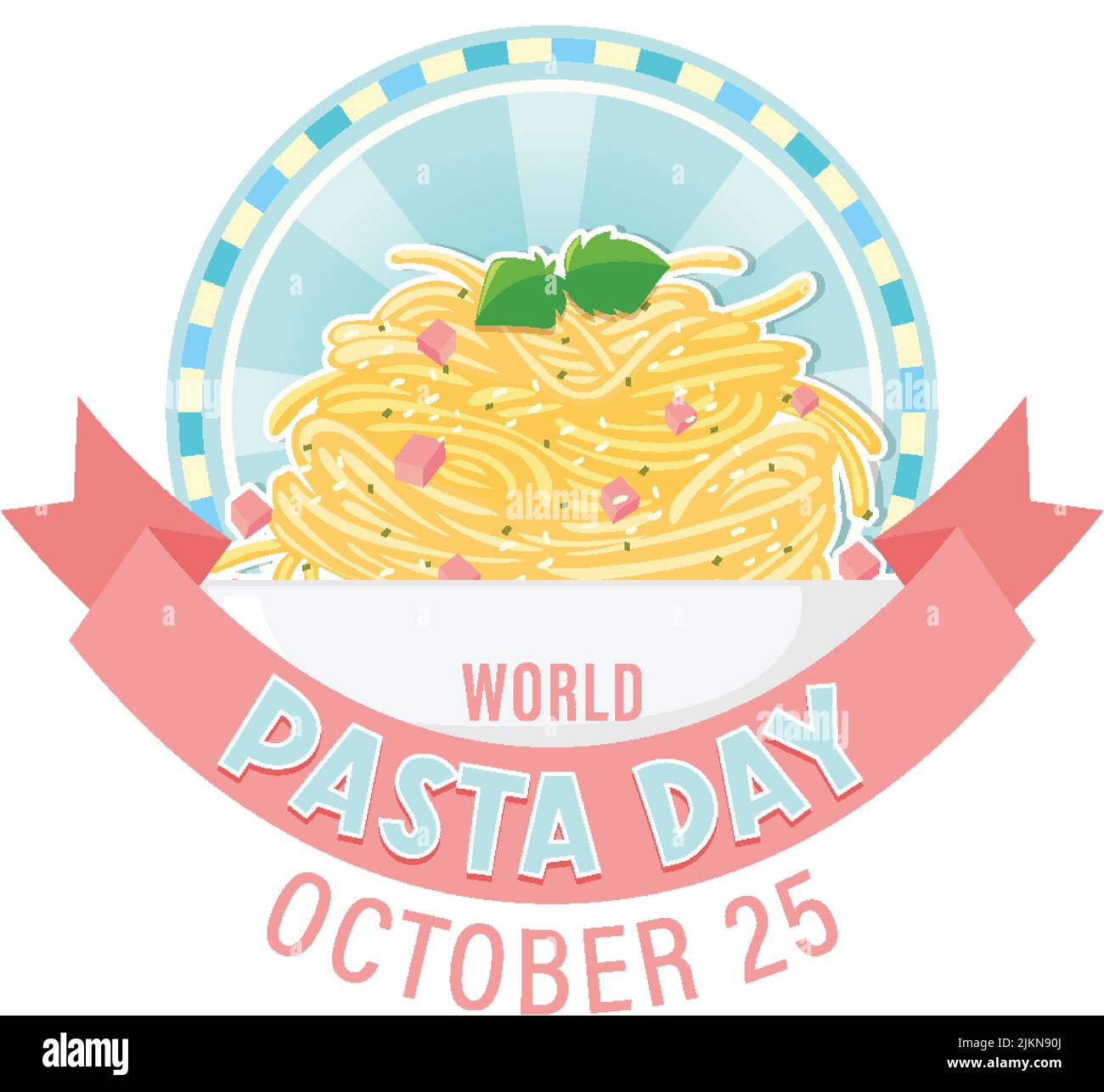 World Pasta Day Banner Design illustration Stock Vector Image & Art - Alamy
