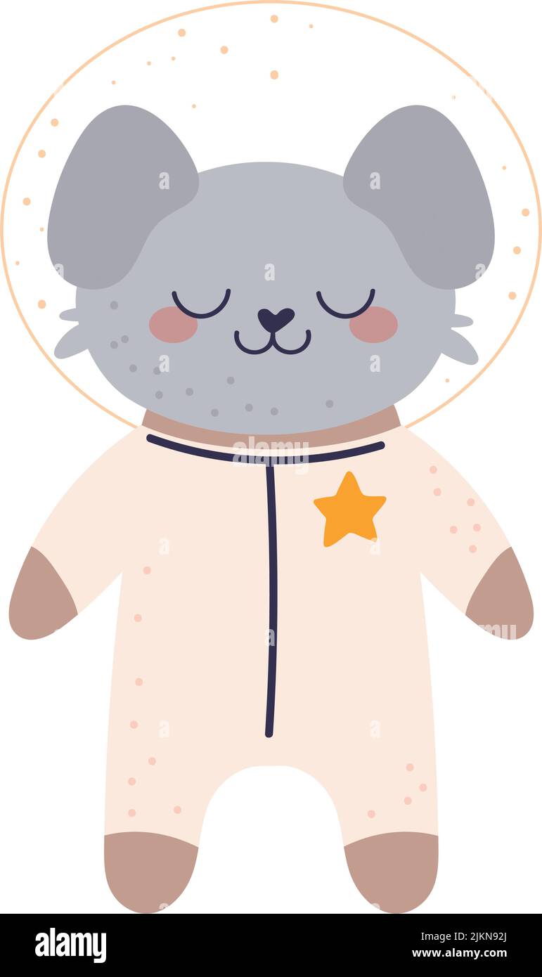 Cat astronaut in cosmonaut Stock Vector Images - Alamy