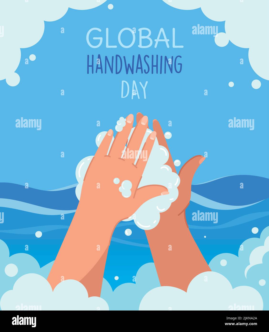 global handwashing day card Stock Vector Image & Art - Alamy