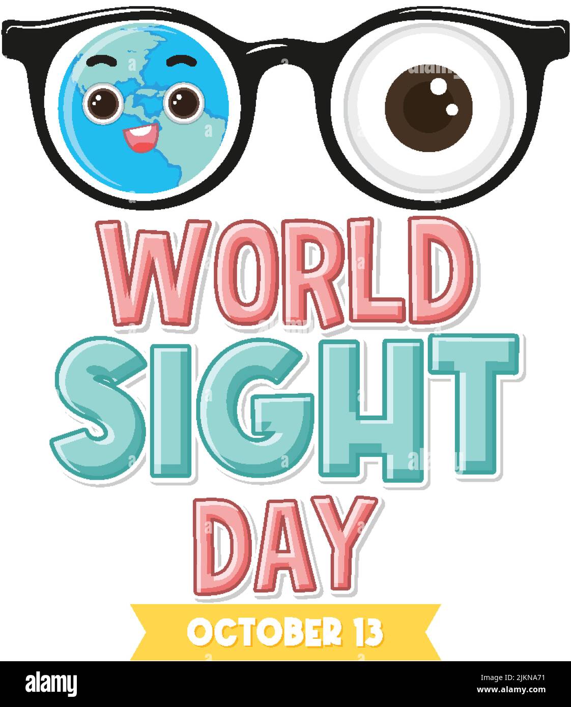 World Sight Day Poster Template illustration Stock Vector Image & Art ...