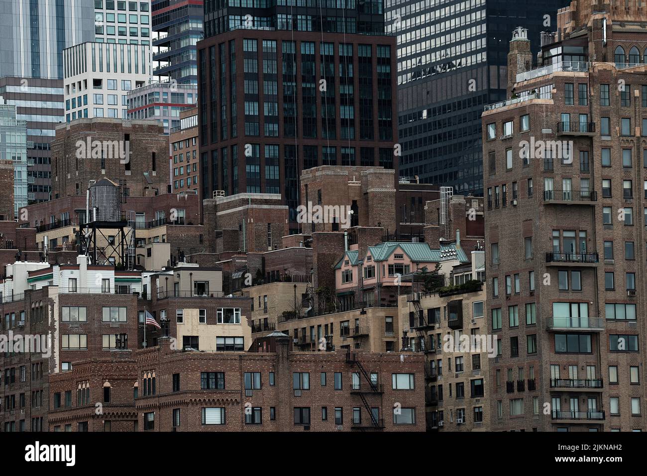 A low angle shot of a modern buildings on a sunny day Stock Photo - Alamy