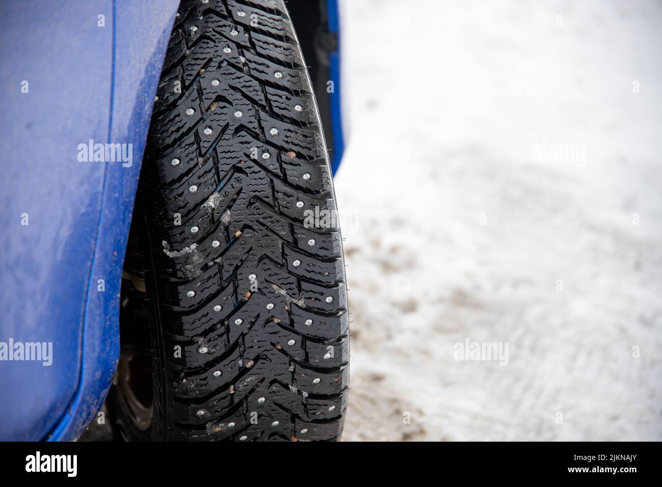 Blue tire hi-res stock photography and images - Alamy