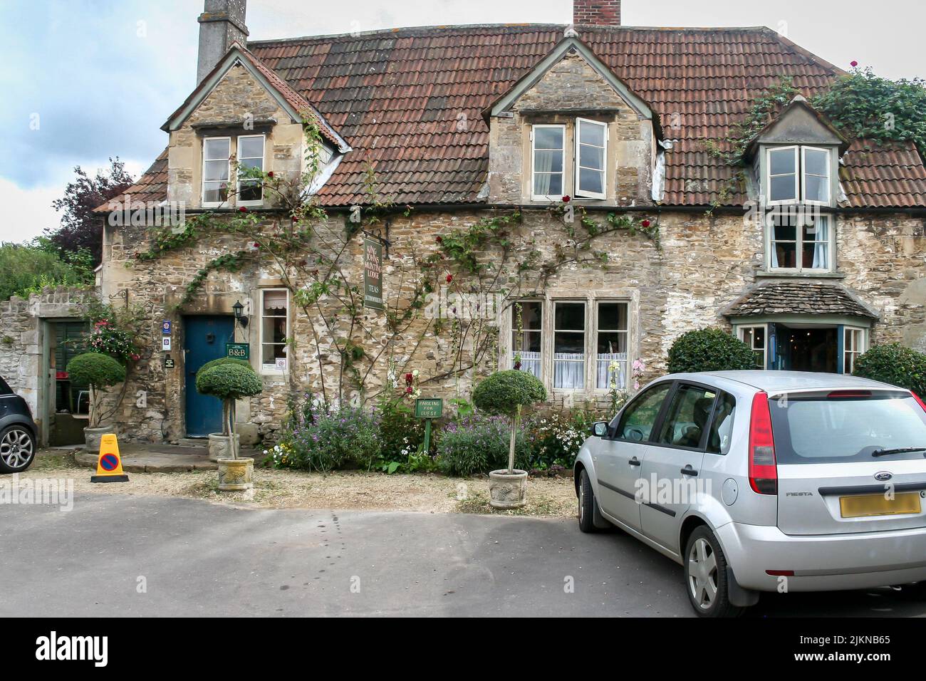 An old rustic house in Laycock Village, Wiltshire county, England Stock ...