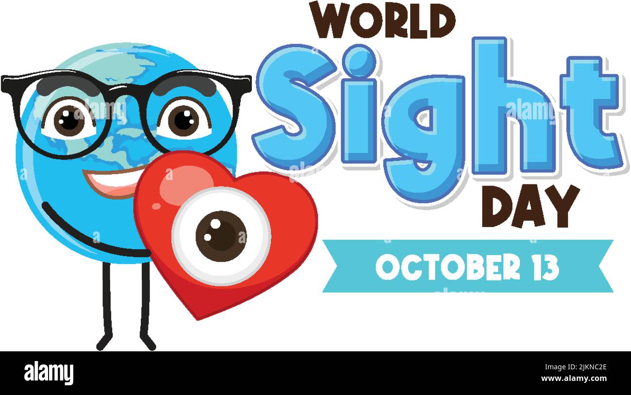 World Sight Day Poster Template illustration Stock Vector Image & Art ...