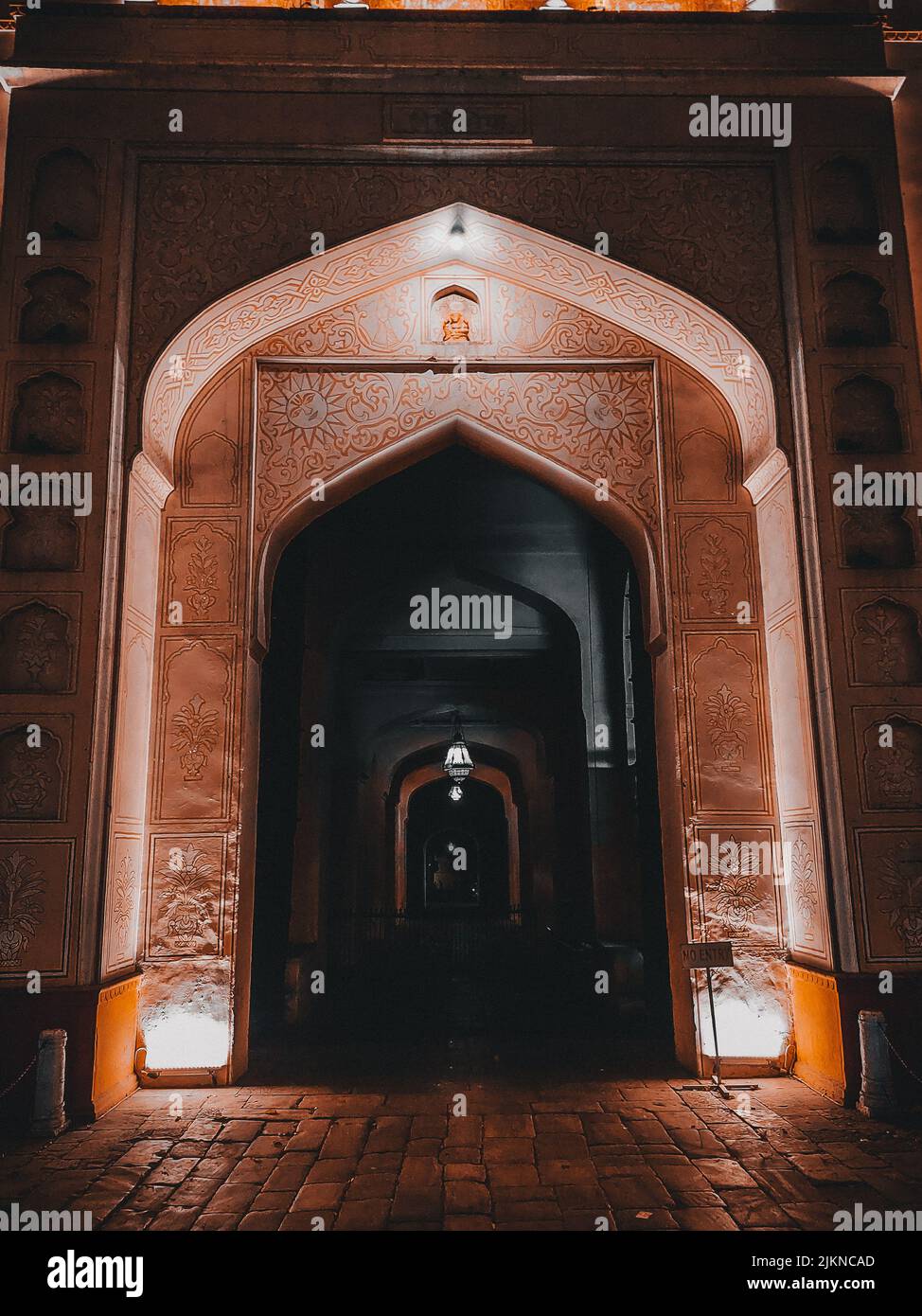 A beautiful view of an old temple entrance Stock Photo - Alamy