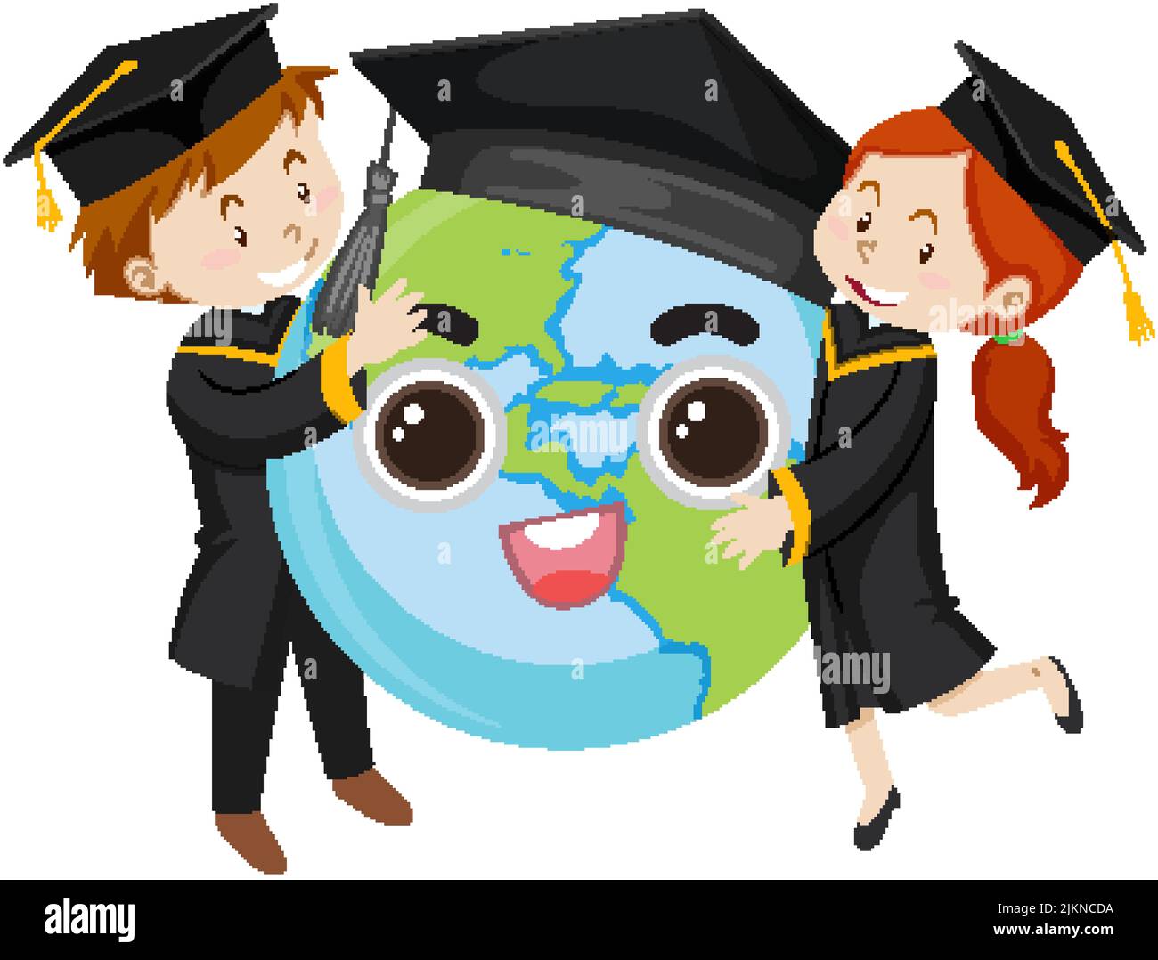 Graduate people concept vector illustration Stock Vector Image & Art ...