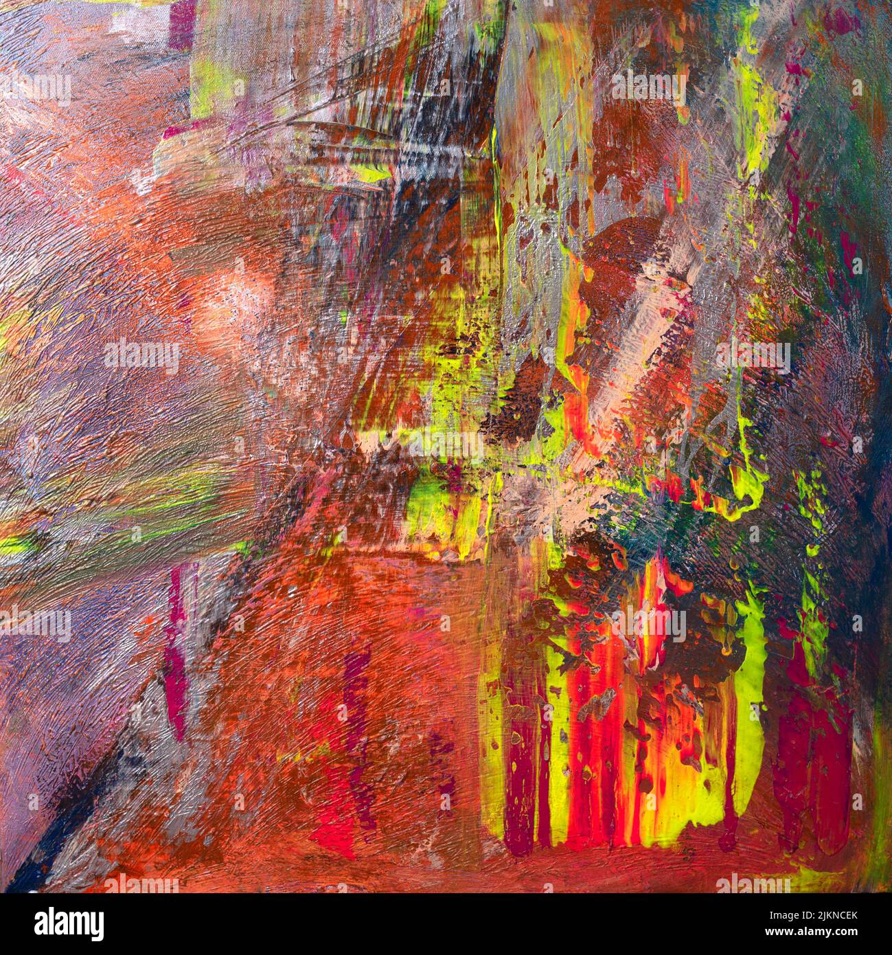 A colorful abstract canvas texture background or wallpaper Stock Photo ...