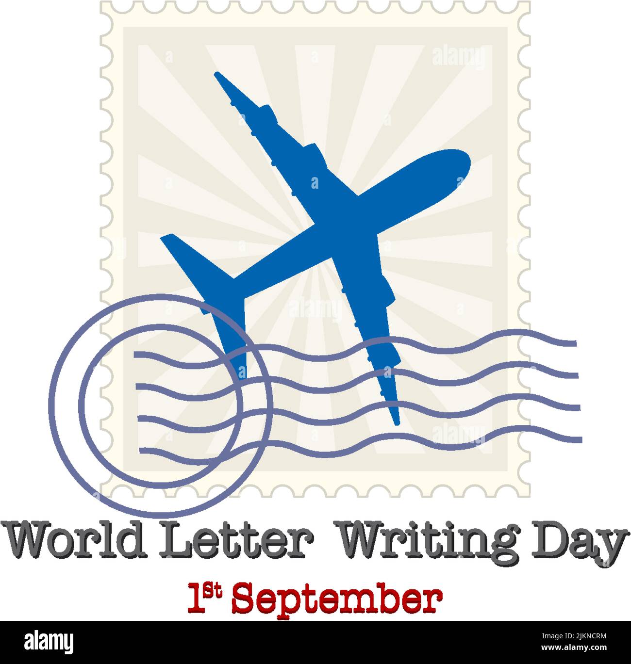 World Letter Writing Day Banner Design illustration Stock Vector Image ...