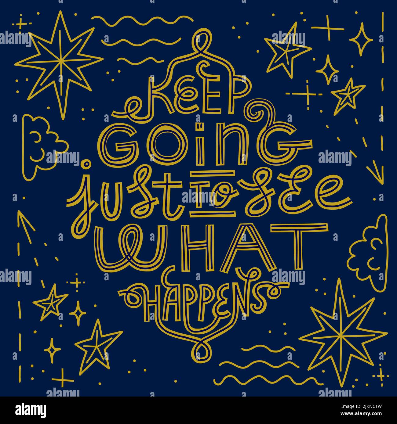 Affirmation poster Stock Vector Images - Alamy