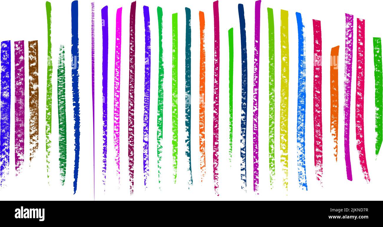 Scribble Marker vector brush. Freehand paint smear Stock Vector Image ...