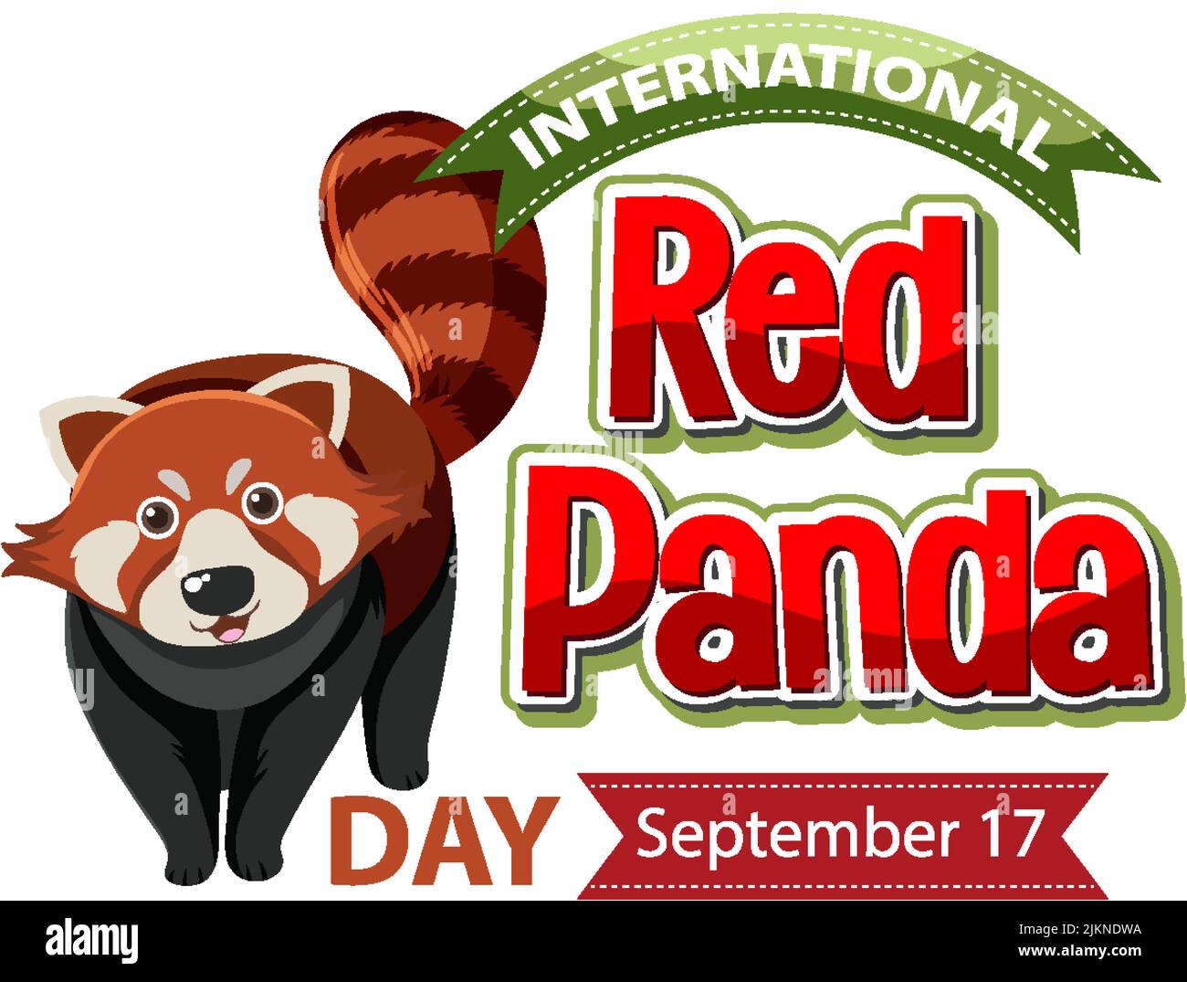 International panda day Stock Vector Images - Alamy