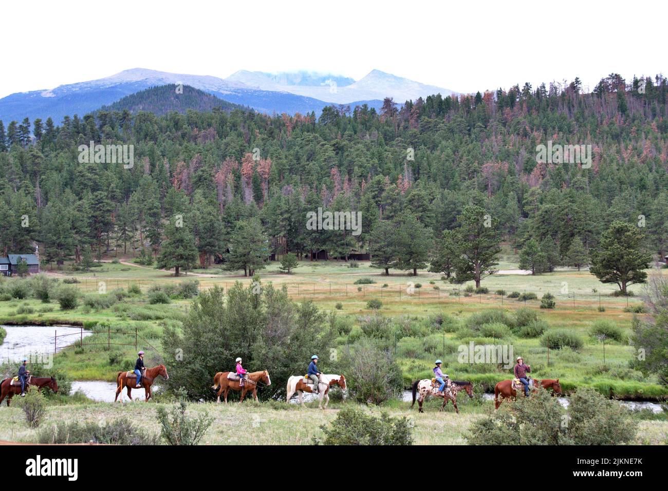 Horseback riding in rocky hi-res stock photography and images - Alamy