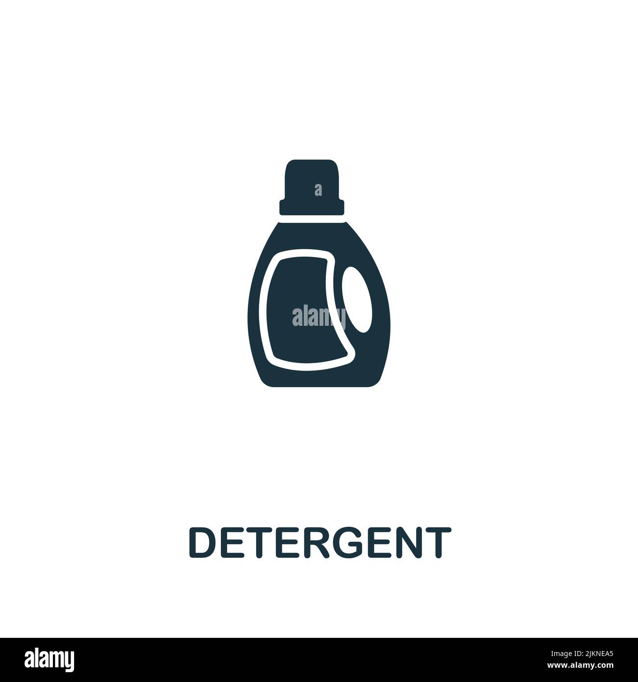 Detergent icon. Monochrome simple line Housekeeping icon for templates ... Detergent icon. Monochrome simple line Housekeeping icon for templates ...