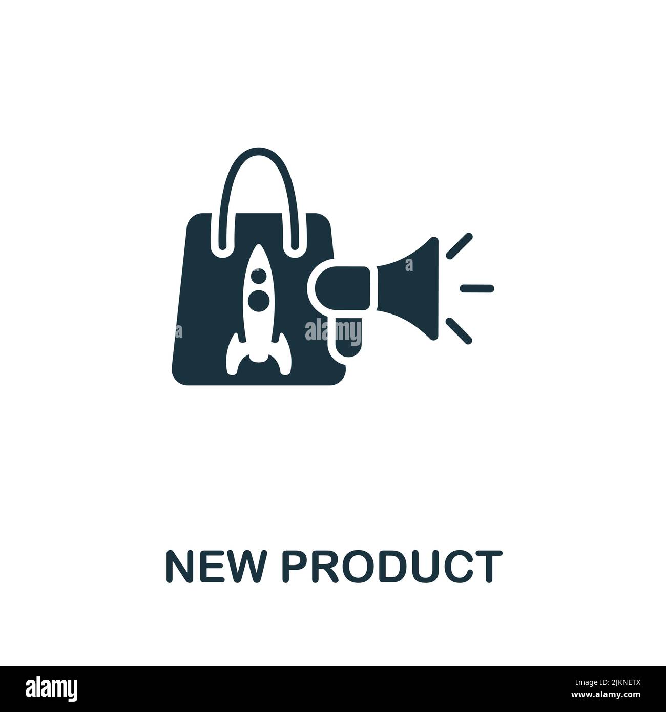 New Product icon. Monochrome simple line Online Store icon for ...