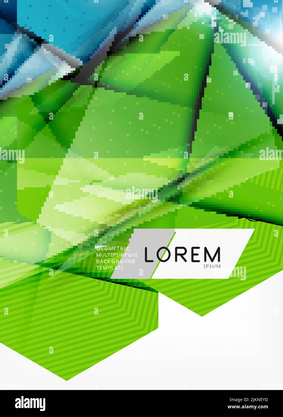 Corporate abstract business template. For brochure, presentation, web ...