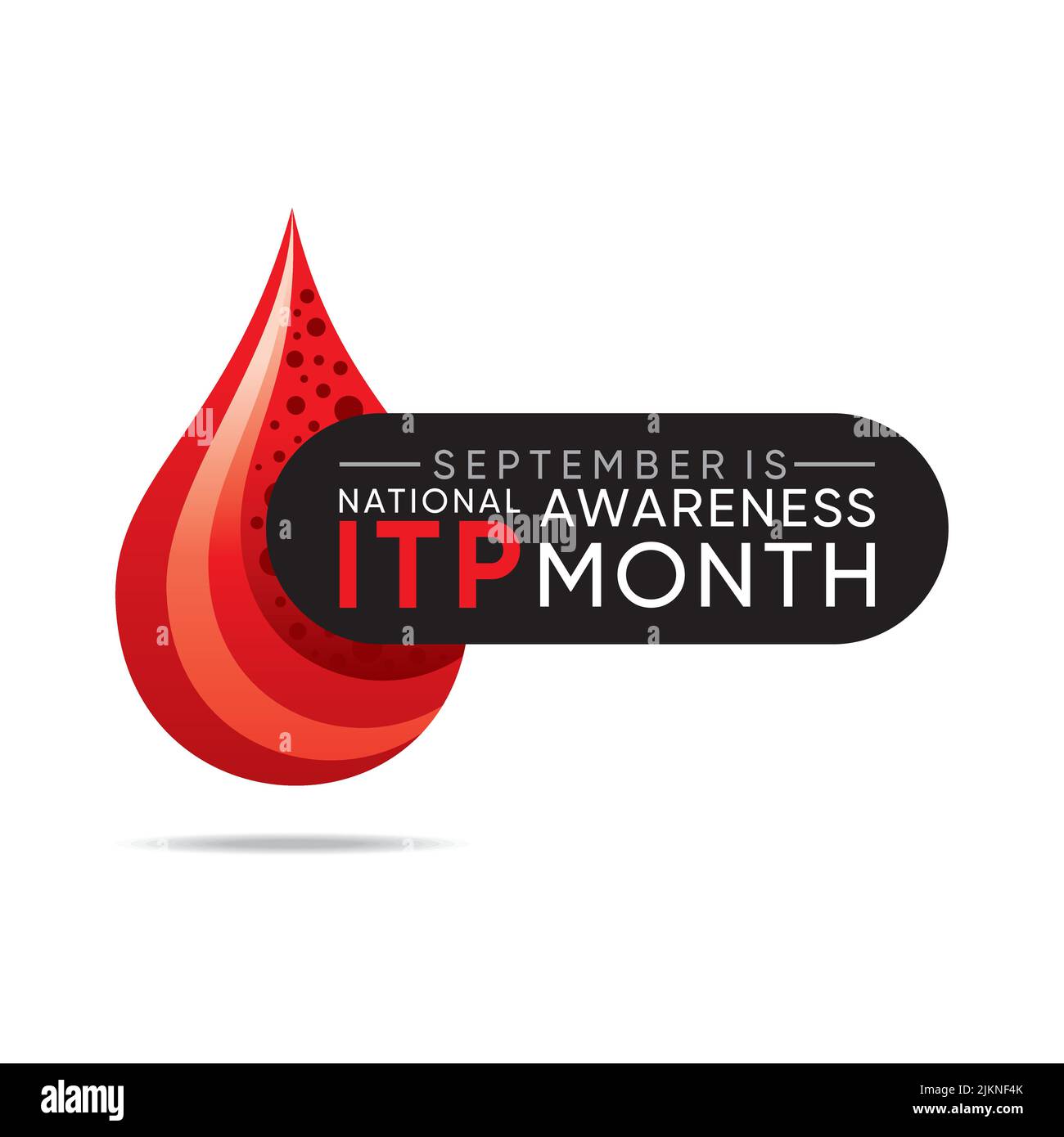 vector illustration of national ITP awareness month Stock Vector Image ...