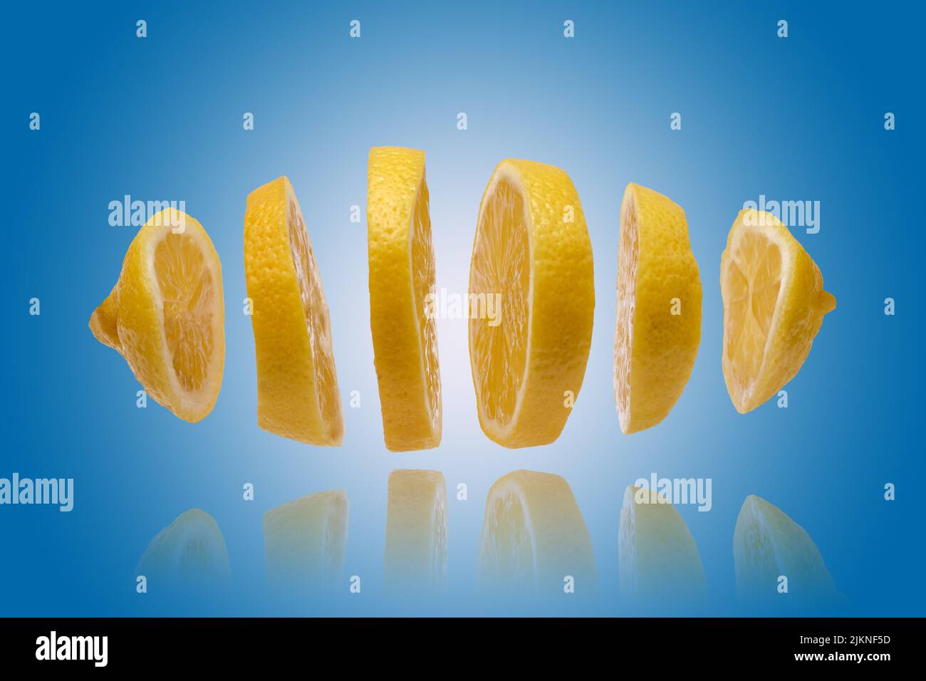 Floating lemon slice hi-res stock photography and images - Alamy