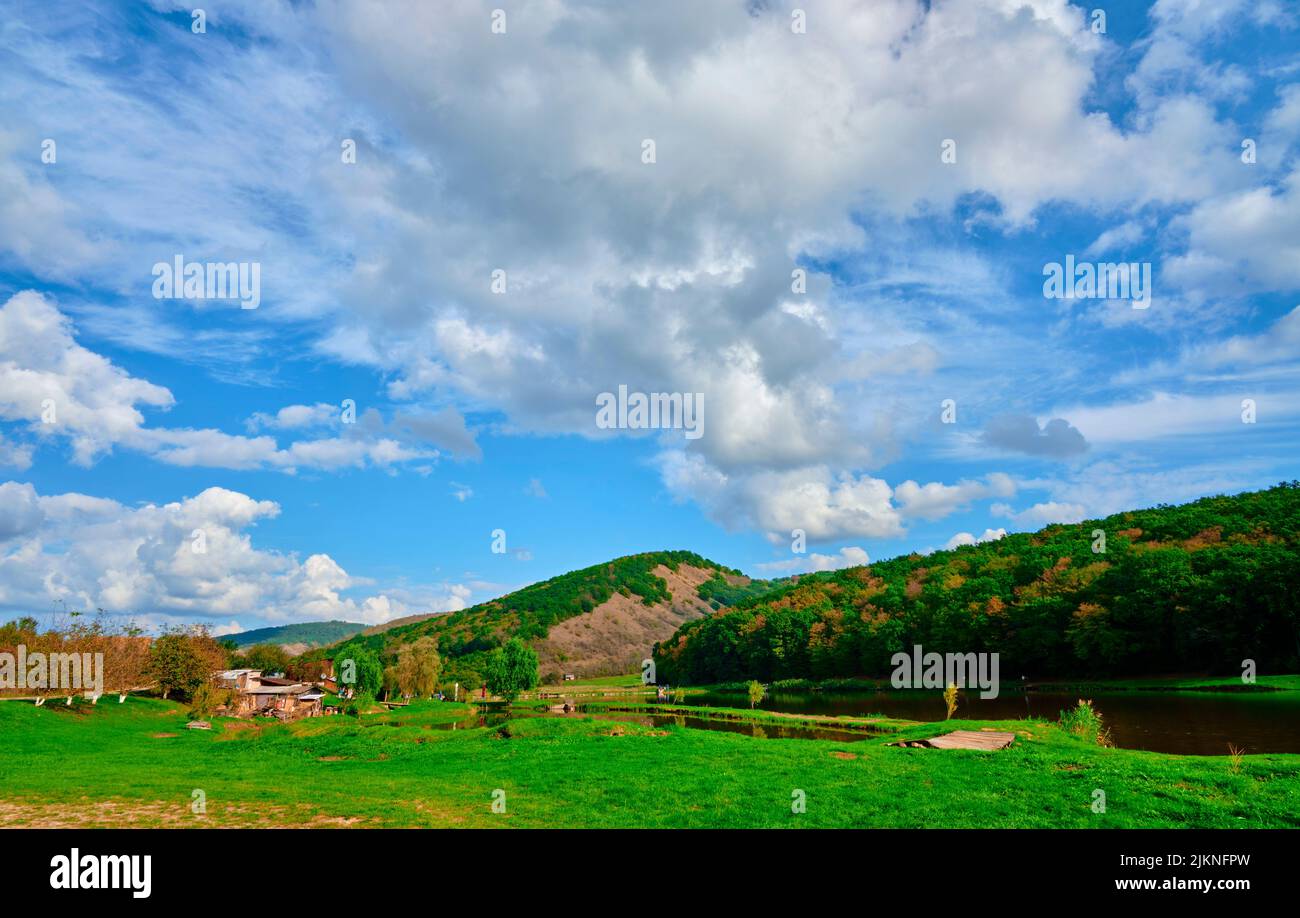 Green lush countryside nature landscape hi-res stock photography and ...