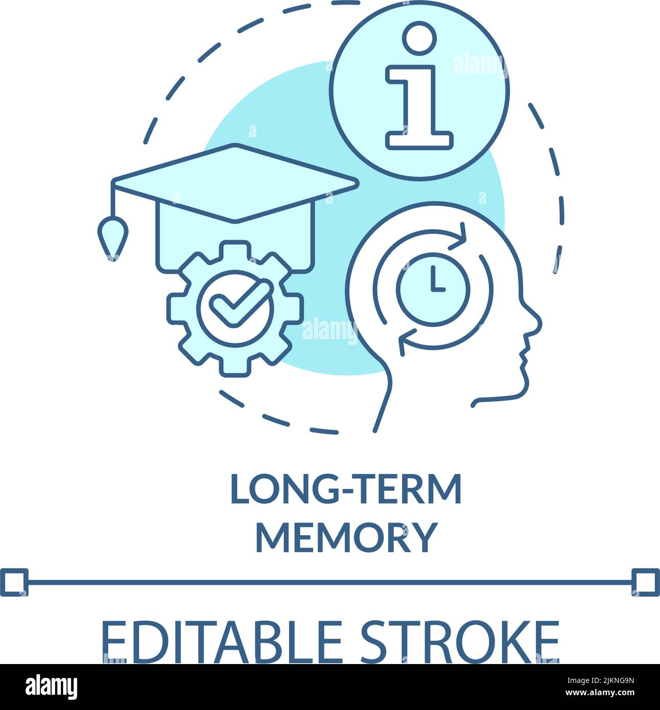 Long-term memory turquoise concept icon Stock Vector Image & Art - Alamy Long-term memory turquoise concept icon Stock Vector Image & Art - Alamy