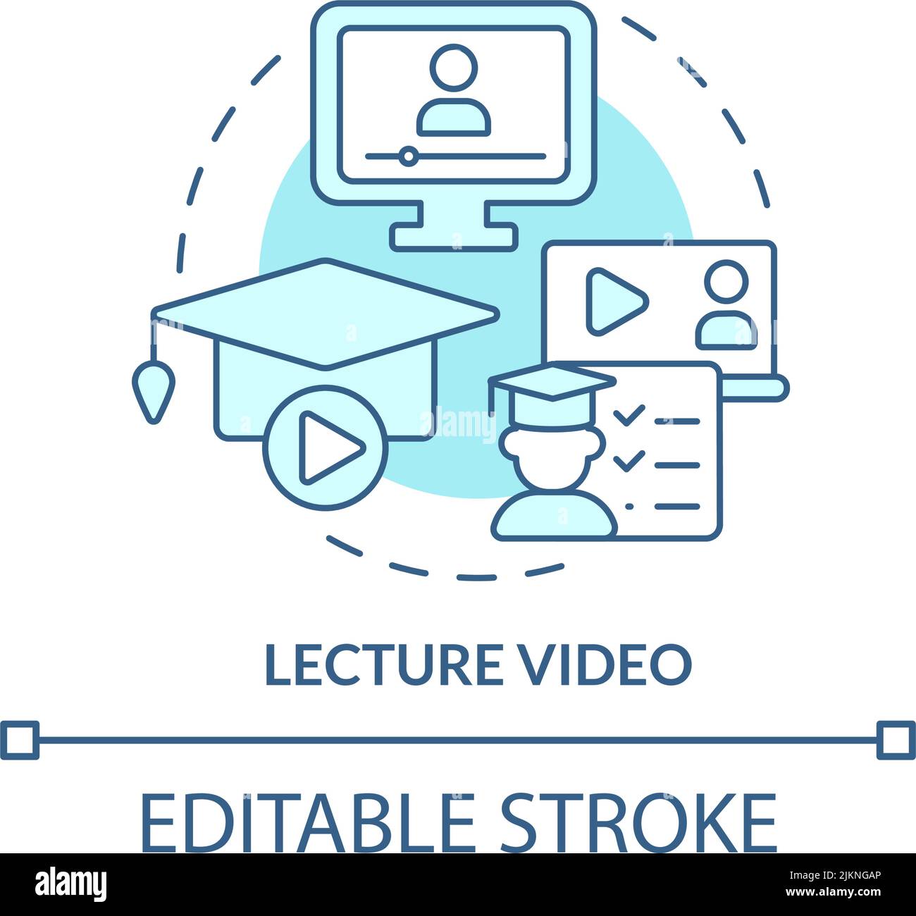 Short lecture Stock Vector Images - Alamy